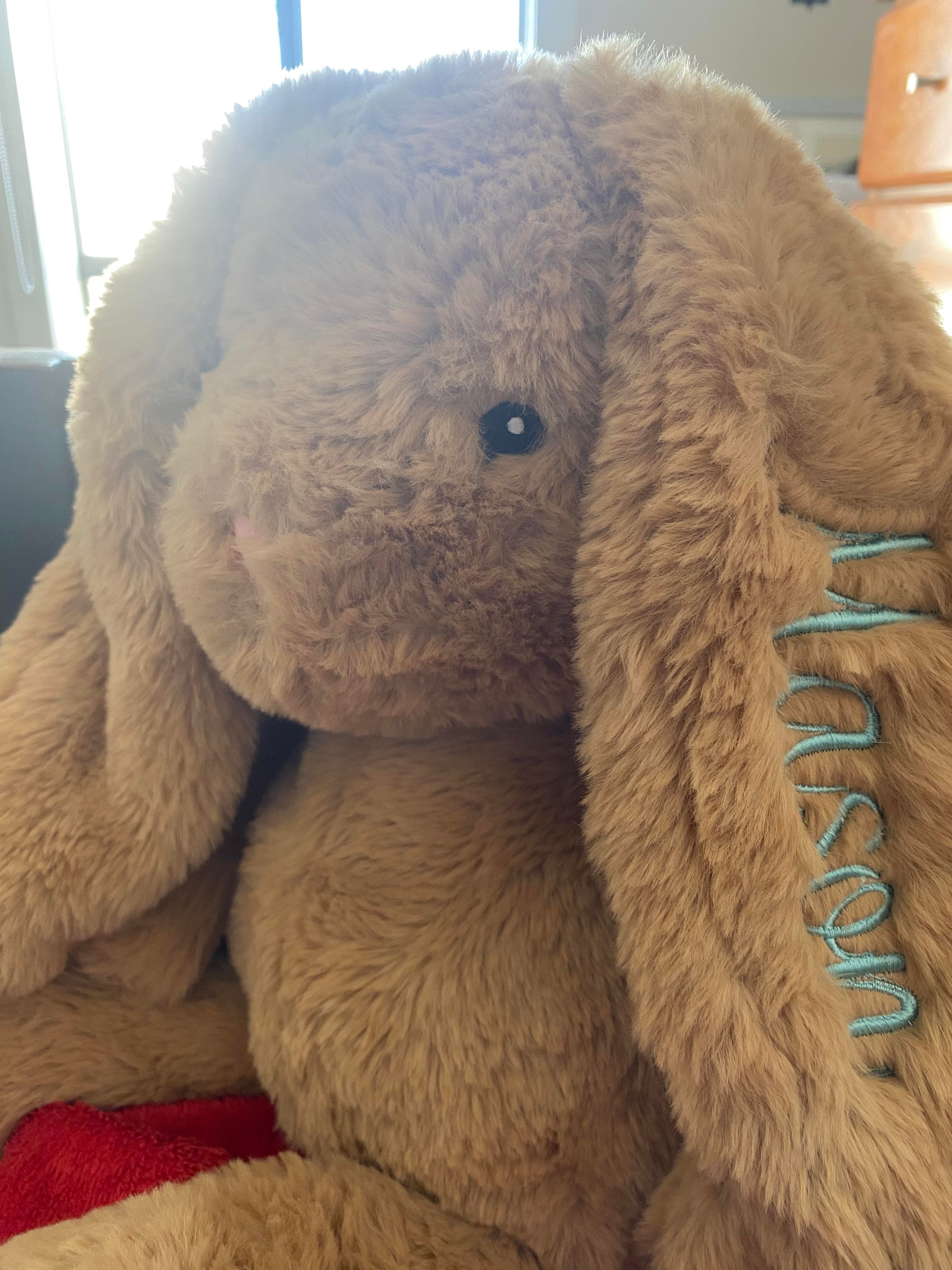 Personalised Embroidered Plush – Zack and Co Designs